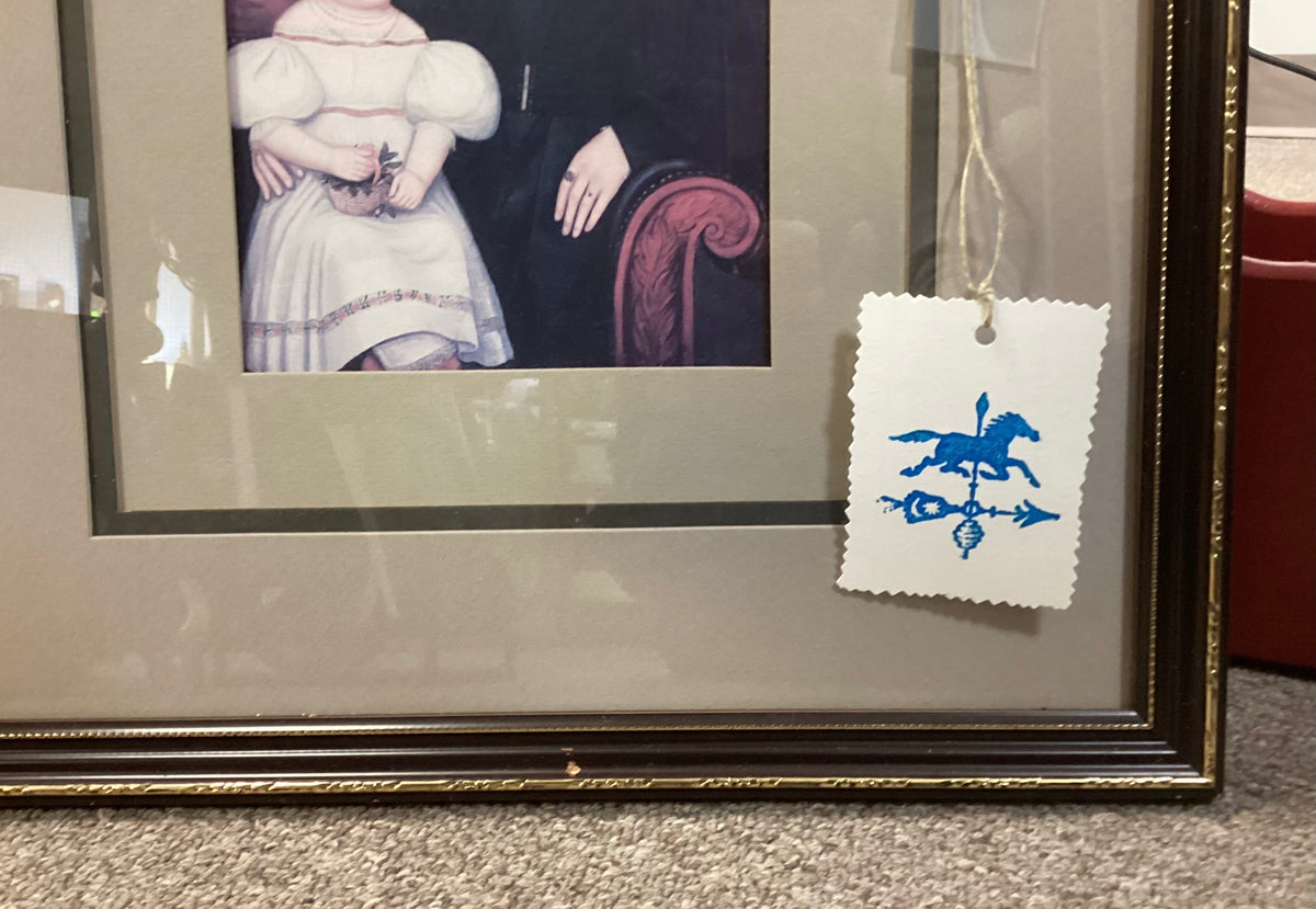 Mrs. Miner and Daughter Framed Print – Williamsburg Antique Mall
