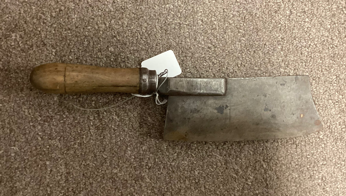 Vintage 12" Meat Cleaver – Williamsburg Antique Mall